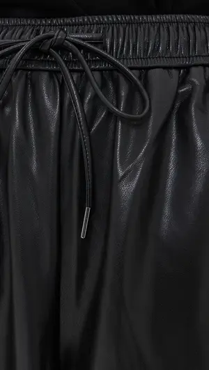 PISTOLA Freya Faux Leather Pull On Harem Pants