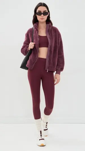 Sweaty Betty Canyon Fleece Zip Up Parka