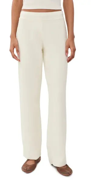SKIMS Sherpa Knit Pants - Ivory