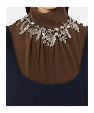 Max Mara Choker Necklace With Charms