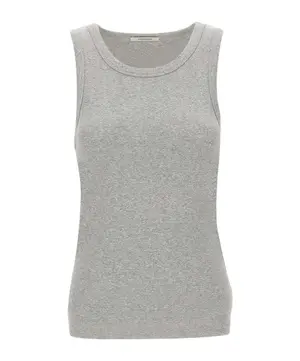 ENTIRE STUDIOS Ribbed Tank Top - Grey