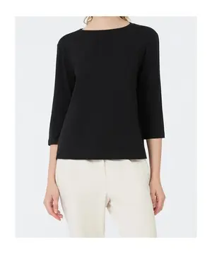 Max Mara Boat-neck Jersey T-shirt