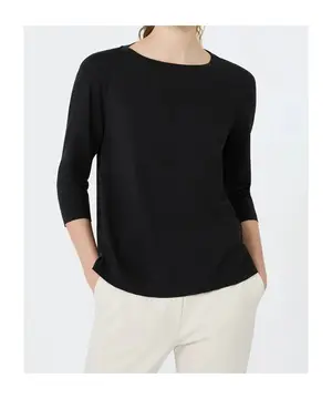 Max Mara Boat-neck Jersey T-shirt