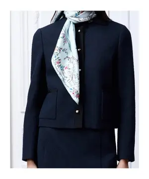 Dior Dioramour Revolution Flowers 90 Square Scarf