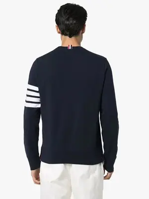 Thom Browne Classic Loopback 4-bar Sweatshirt