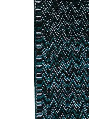 Missoni Zig-zag Wool Scarf - Black