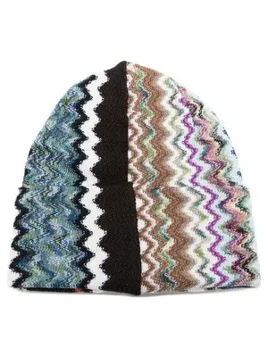 Missoni Zig-zag Wool Knit Beanie