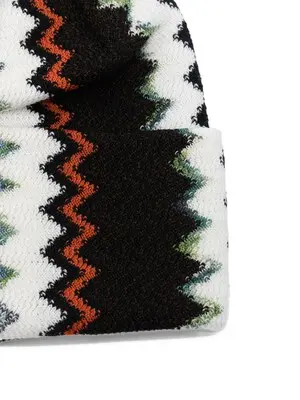 Missoni Zig-zag Wool Knit Beanie