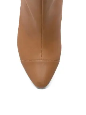ODISSI Smooth Leather Dot Ankle Boots