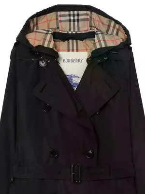 Burberry Mid-length Nylon Kensington Hooded Trench Coat