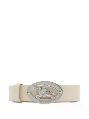 Burberry Thin Reversible Check Oval Belt