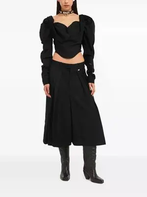 VIVIENNE WESTWOOD Virgin Wool Skirt - Black