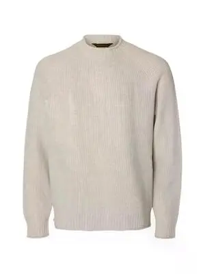 SELECTED Domestic Rib-knit Wool Sweater - Grey