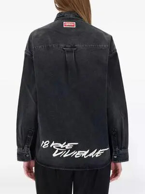 Kenzo X Futura 2000 Flower-embroidered Shirt