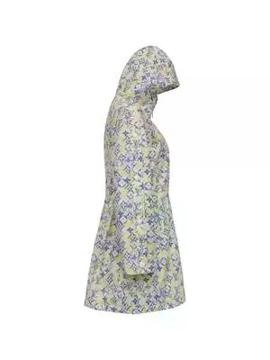 LOUIS VUITTON Monogram-print Hooded Parka Coat