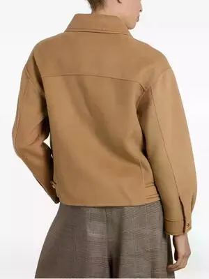 Maison123 Chris Button-up Wool-blend Jacket