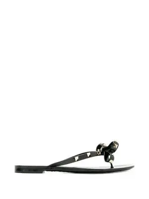 Valentino Garavani Rockstud Bow Sandals
