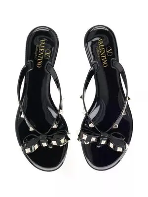 Valentino Garavani Rockstud Bow Sandals