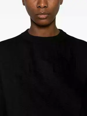 Loewe Anagram Cropped Sweater