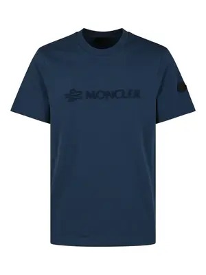 Moncler Ss T-shirt - Blue