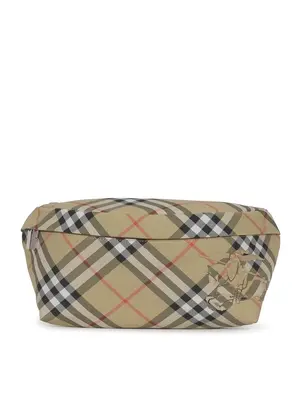 Burberry Check Fanny Pack - Brown