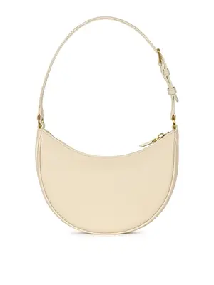 Valentino Garavani Mini Hobo | Vlogo Signature | Vit. Soft Grain/a.brass Logo