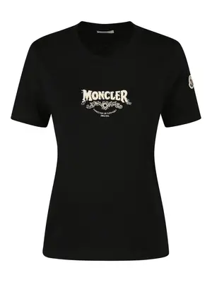 Moncler Ss T-shirt - Black
