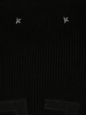 GOLDEN GOOSE Golden M's Knit Regular Crew Neck Organic Cotton With Logo