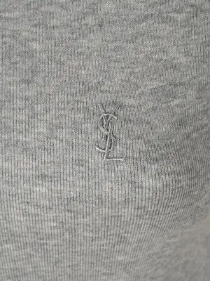 Saint Laurent T Shirt Manches Cour