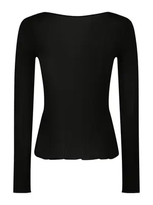 SAINT LAURENT TOP MANCHES LONGUES