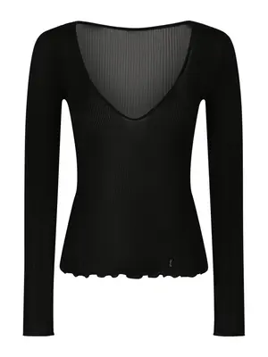 Saint Laurent Top Manches Longues