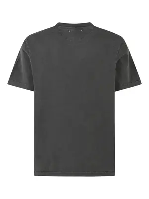 GOLDEN GOOSE Golden M's Regular T-shirt Distressed Cotton Jersey With Logo