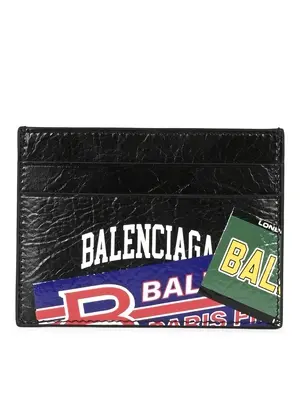 Balenciaga Cash Card Holder - Black
