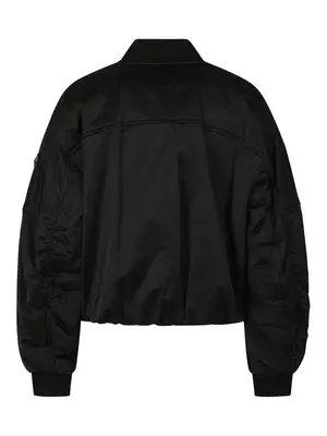 Moose Knuckles Drift Satin Bomber