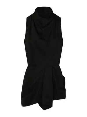Givenchy Draped Top - Black
