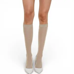 HIGH HEEL JUNGLE BY KATHRYN EISMAN Glitterati Tall Socks