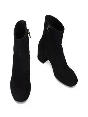 STUART WEITZMAN Nubacari Suede Ankle Boots