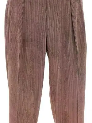 BRIGLIA 1949 Portobellos Pleat-detail Trousers