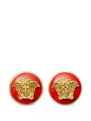 Versace Medusa Earrings - Gold