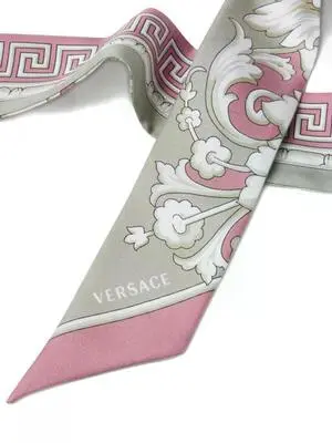 Versace Printed Silk Twill Ribbon