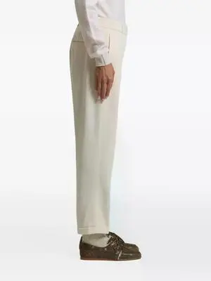 Peserico Corduroy-effect Tapered Trousers