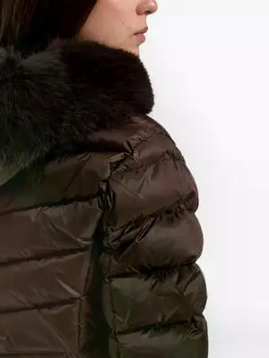COLMAR Faux-fur Hooded Jacket
