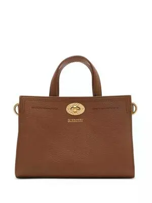 Burberry Micro Cotswolds Check Tote - Brown