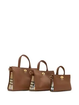 Burberry Micro Cotswolds Check Tote