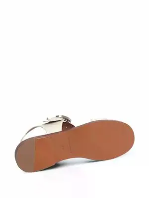 Clergerie Buckle Detail Sandals