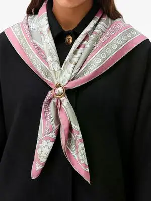 Versace Greca-print Scarf