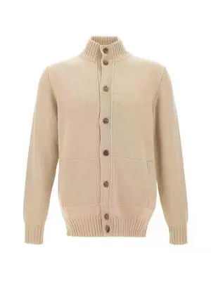 FILIPPO DE LAURENTIIS Button-up Cardigan - Neutrals
