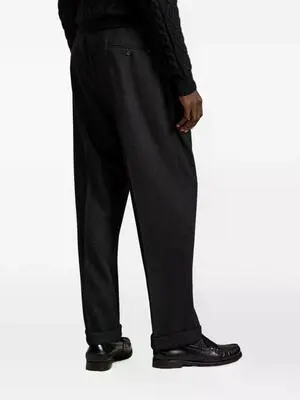 Polo Ralph Lauren Pleated-detail Turn-up Trousers