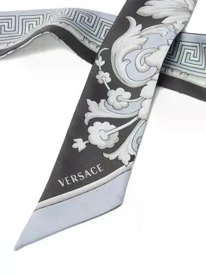 Versace Barocco Greca Scarf