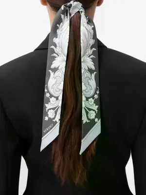 Versace Barocco Greca Scarf